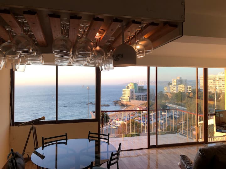 Dpto En Viña Del Mar / Espectacular Vista Al Mar - Viña del Mar