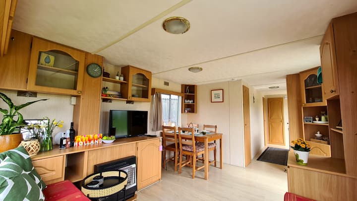 Ruime Knusse Caravan, Unieke Landelijke Plek! 3 P. - Lisse