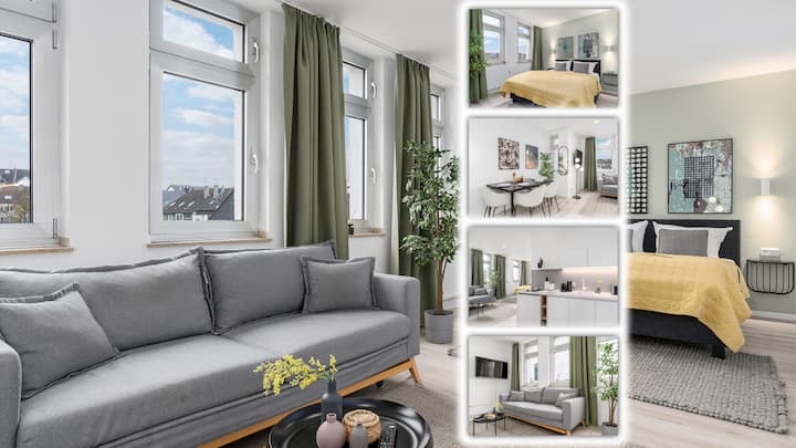 Bright | Suite L For 4 | Downtown | Kitchen - 多特蒙德