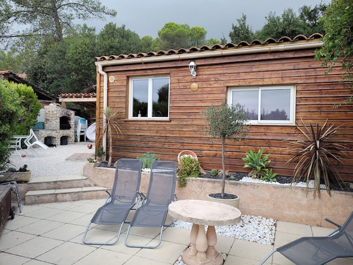 Chalet Climatisé, 6 Personnes - Carqueiranne