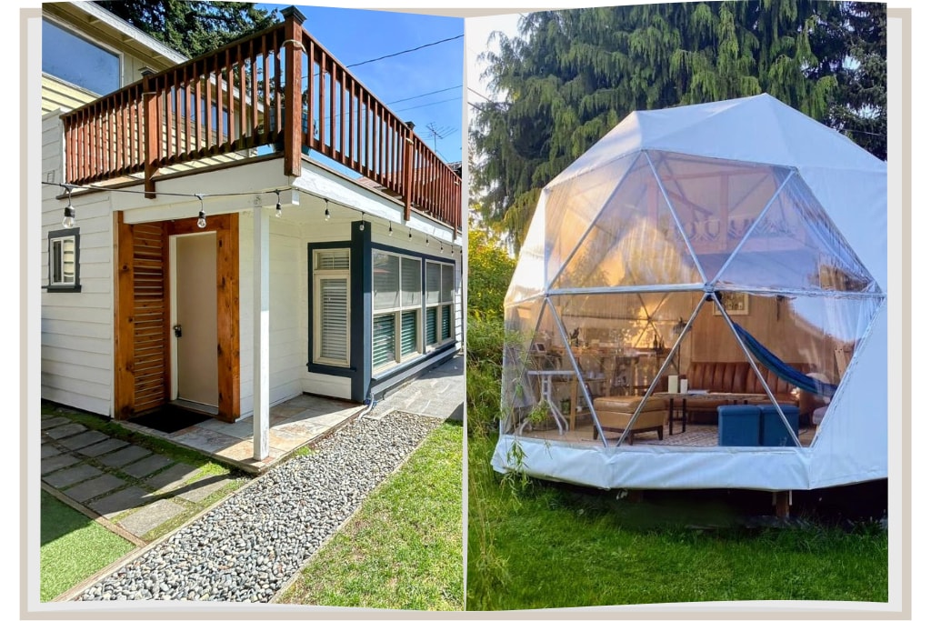 Cozy Seattle Studio & Garden Dome! - Dome houses for Rent in Seattle ...