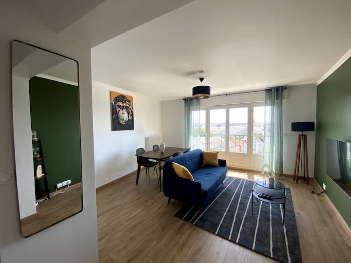 Appartement Neuf, 3 Chambres Avec Vue Panoramique - Le Mans
