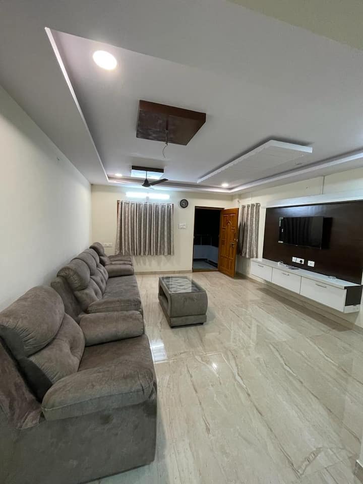 Servostay - 3 Bhk Furnished In Vishalakshi Nagar - Visakhapatnam