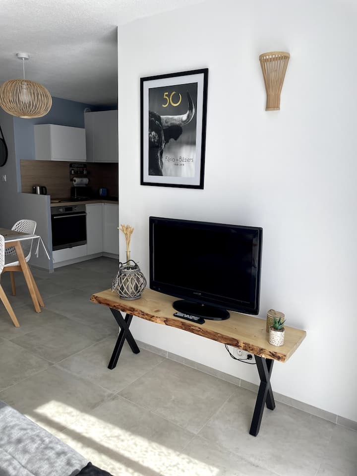 La Perle Bleue - Plage Richelieu - T3 Classé 2* - Vias