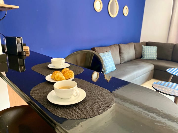 Cosy, Jolie Déco, Balcon Vue Piscine, Wifi Fibre - Marrakech