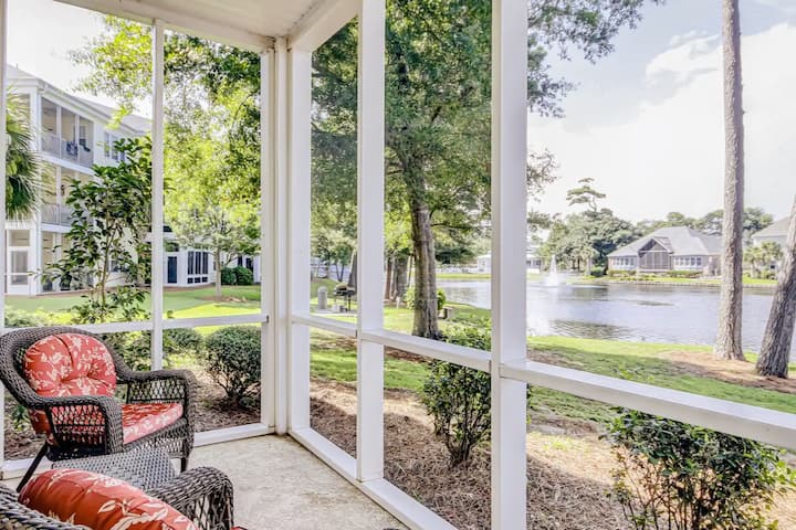 3br Condo W/ Lake View, Close To Ocean, 6 Pools! - North Myrtle Beach, SC