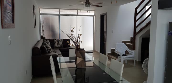 Casa -Tonsupa-wifi-aire Acondicionado - 