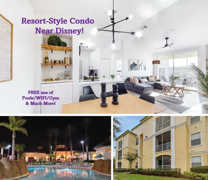 Go To Disney, Spacious 4 Bdrm Resort Condo - Four Corners, FL