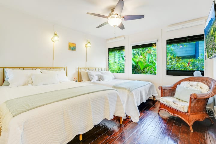 Perfect North Shore Getaway W/ Pool Near Hanalei! - 카우아이