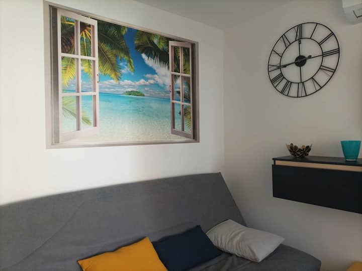 Rêves Bleus Clim, Parking, Wi-fi - Agde