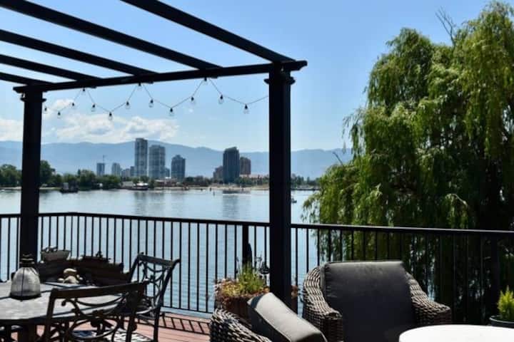 Lakeside Escape W/ King Bed | Bbq, Bikes & Views! - Kelowna