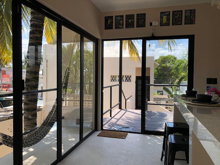 Hermosa Y Moderno Loft Con Terraza - Puerto Morelos