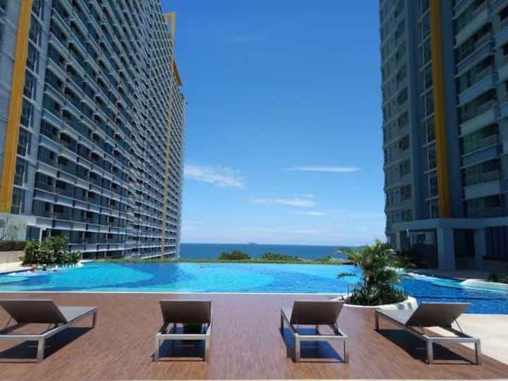 2/@1824r/lumpini  C栋-侧海景-海边沙滩-wifi-洗衣机. - Pattaya