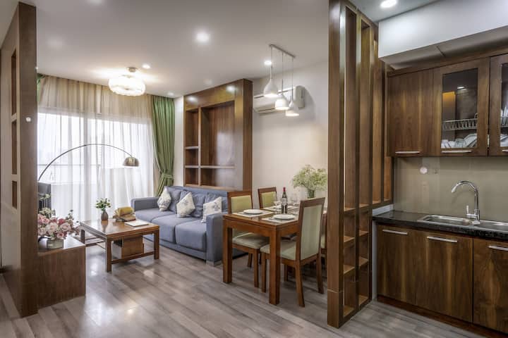 Căn Hộ 2pn Thiết Kế ẤN Tượng. View Toàn Cảnh 05 - Hanoi
