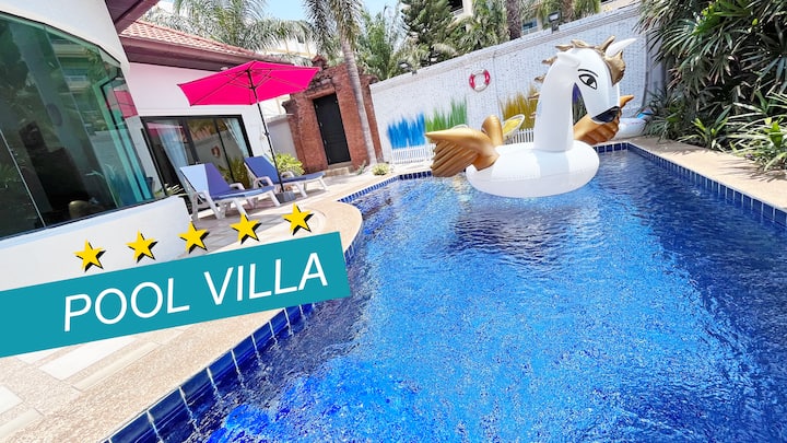 #Topluxury Bali Pool Villa With Big 3 Bedrooms - 파타야