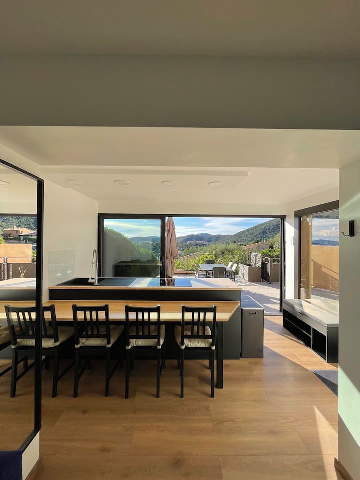 Appt 40m² - Climatisé - Terrasse Vue Mer - 4 Pers - Département Var