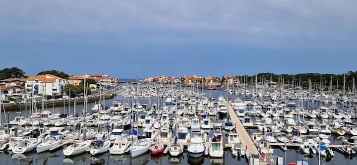 Appartement Laurens – Vue Port / Océan – 4 Pers - Soorts-Hossegor