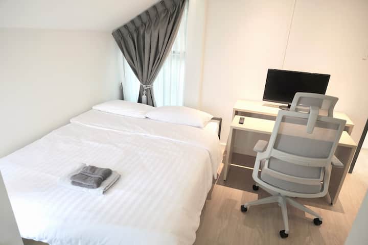 Real Single Home Attic/7eleven / New/300mbps W-ifi - Bangkok