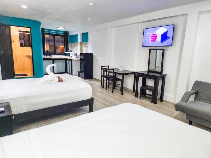 Fitz-mar-dieciséis Habitación Familiar - Isla Mujeres