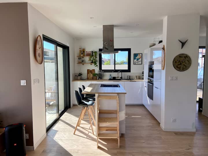 Charmante Villa T5 15min Plage - Mauguio