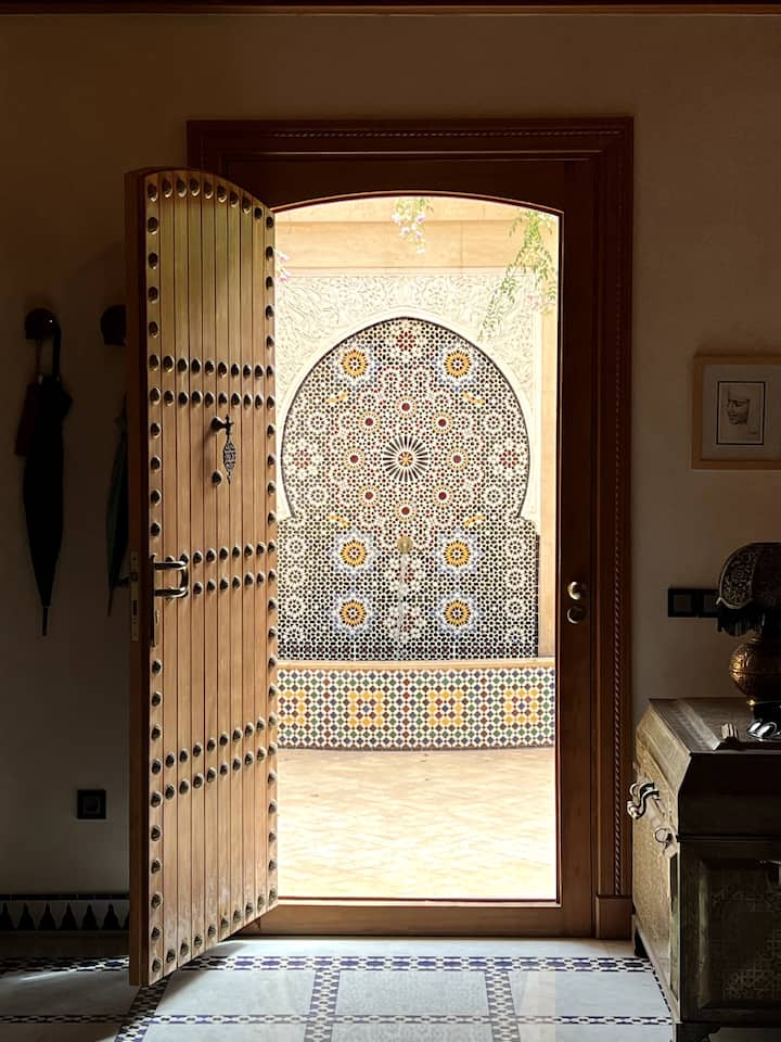La Villa Des Arts Centre Marrakech Avec Piscine - Marruecos
