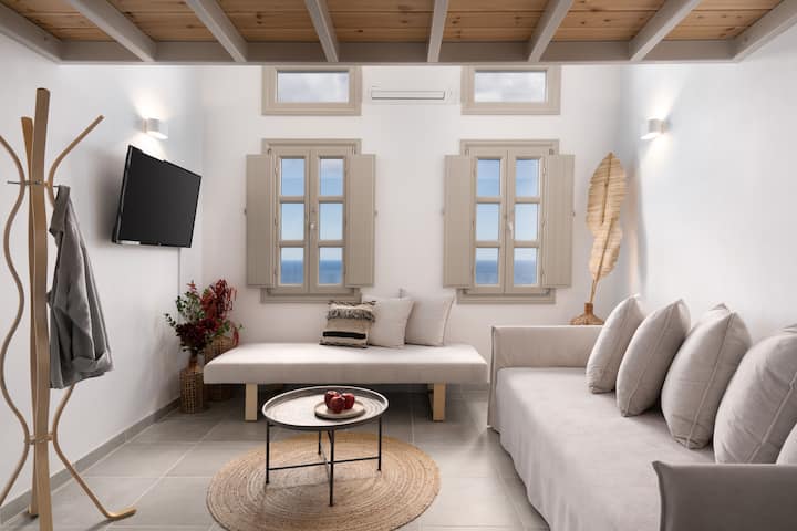 Villa Flora-8 Min Walk From Fira - 聖托里尼