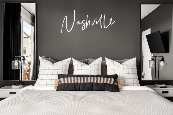 Music City Love Shack | Skyline View From Patio - Nashville, TN