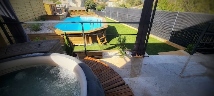 L'escale, Maison Triplex Spa & Piscine - Aix-en-Provence