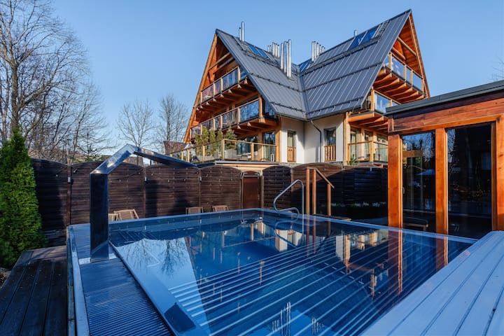 Apartament Gawra Z Jacuzzi, SaunÄ… I Parkingiem - Zakopane