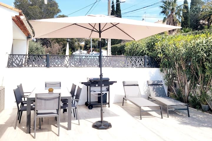 Villa Les Mimosas Avec Spa - Niveau Haut - Saint-Raphaël