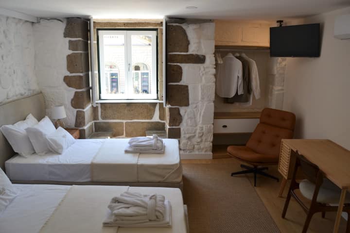 Suíte Familiar - Casa Do Theatro Guest House - Barcelos