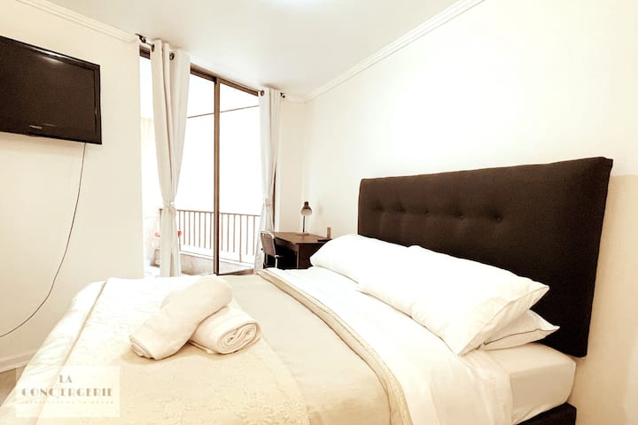 La Mejor Ubicación En Lastarria Con Cama King - Providencia, Chile
