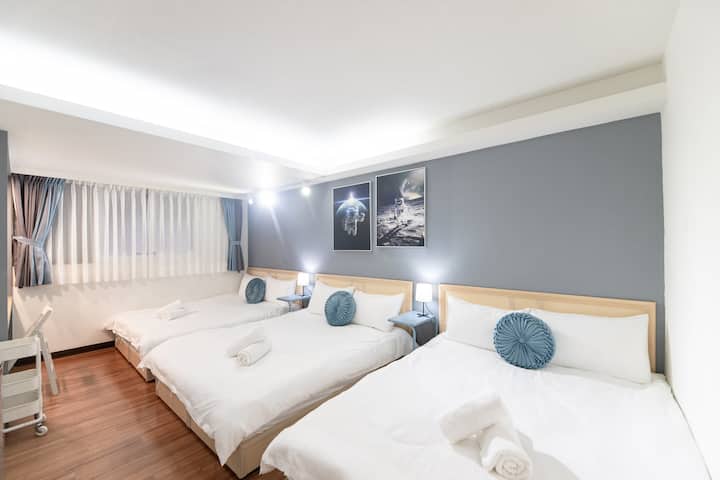 台北101跨年 Discount 308/西門町/夜市/台北車站/捷運西門站走路3分鐘/電梯1-6人 - Taipei