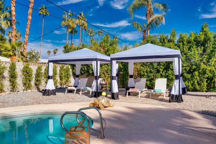 House Of The Golden Turtle, A Luxury Desert Oasis - Palm Springs, CA