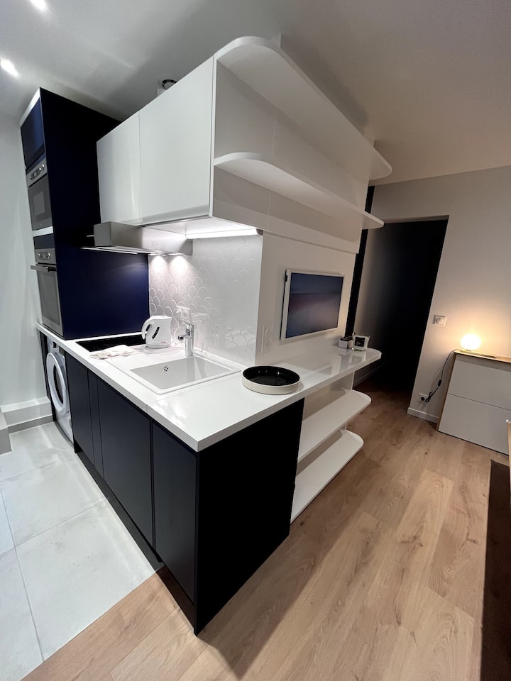M-république New Cozy T2 Fully Equiped 32m2 - Paris