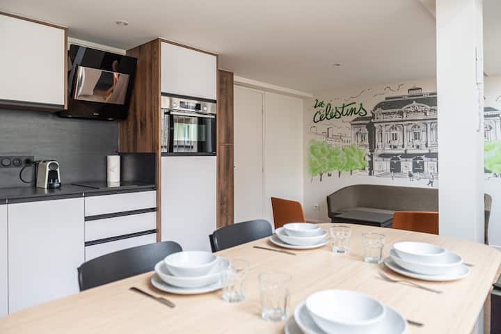 Lyon 6 Sully - T3 Esprit Loft - Célestins - Lyon