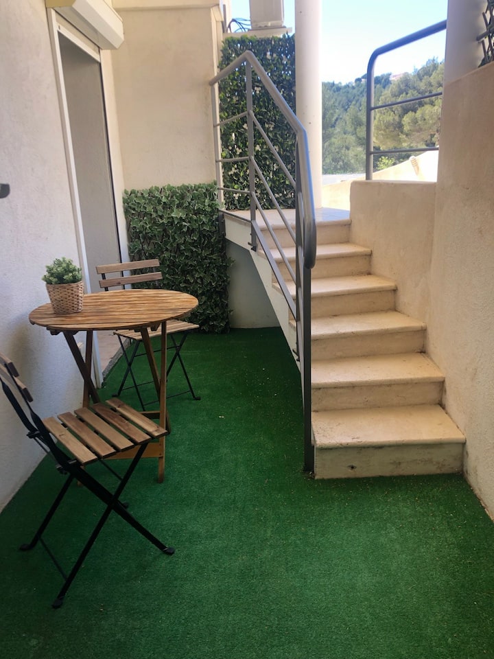 K6holidays-studio Avec Patio Et Parking Gratuit - Cassis