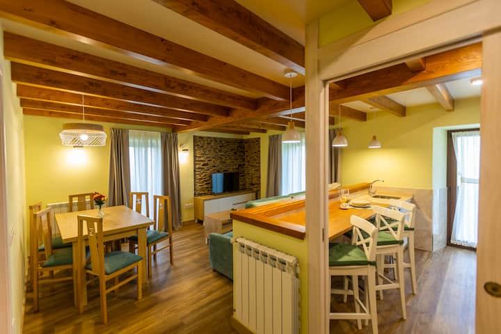 Casona Del Campo - Apartamento Con Piscina Paraxes - Navia