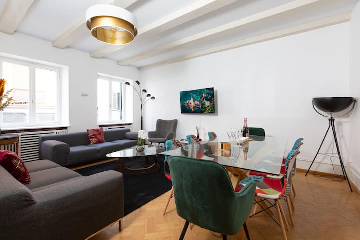 Coeur Centre Historique - Appart Neuf 95 M2 - 6p - 뮐루즈