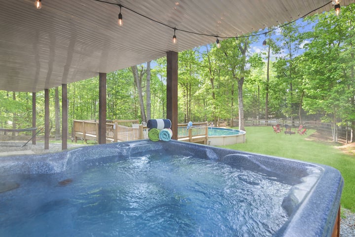 Private Pool, Hot Tub, Fire Pit, Dogs W/fee - Georgia, GA