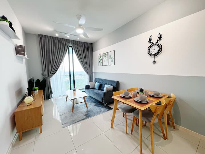 Hijauan Medini Apartment, Legoland, Xpark, Netflix - Gelang Patah