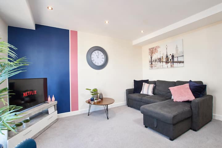 Central Flat Free Parking, 5 Mins To York Centre - York