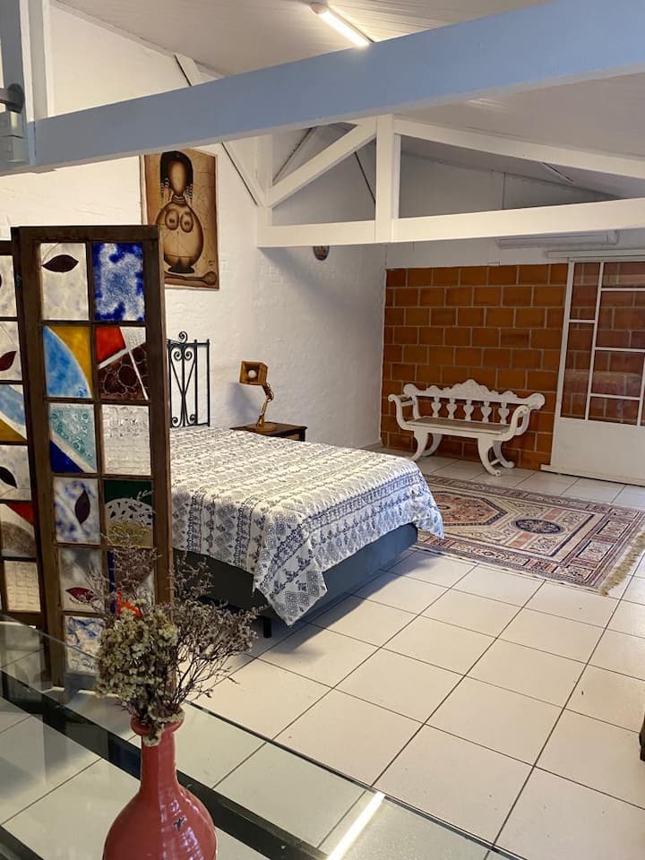 Casa Prana - Suíte 7 (Banheiro Individual) - Bragança Paulista