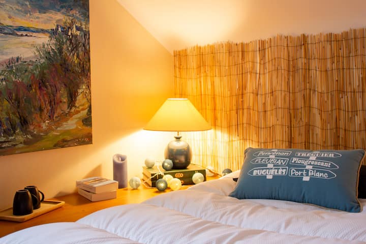Chambre "Cosy 1" Dans Maison De Quartier - Penvénan