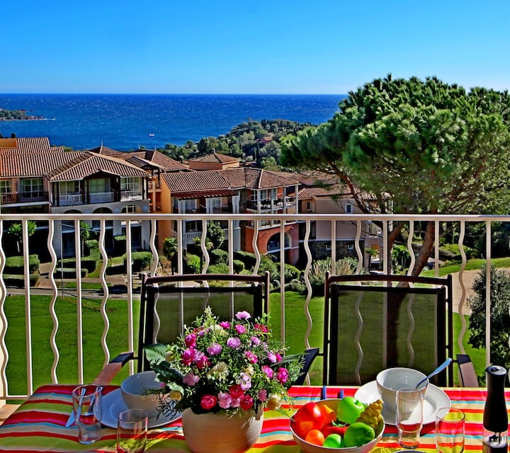 Appartement Cap Estérel Dernier éTage Vue Mer+clim - Saint-Raphaël