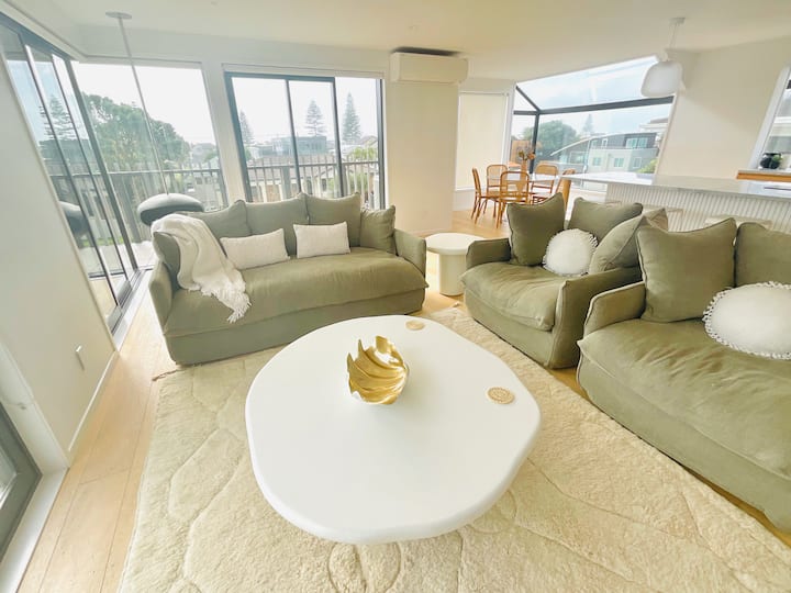 Deluxe Downtown: Sleeps 8+/250m-beach/600m-town - マウント・マウンガヌイ