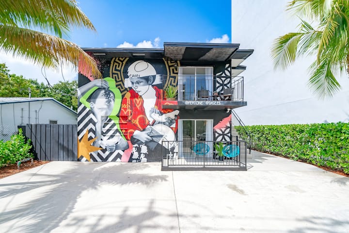 Wynwood Charm 3, Live The Art.1 Free Gated Parking - Miami