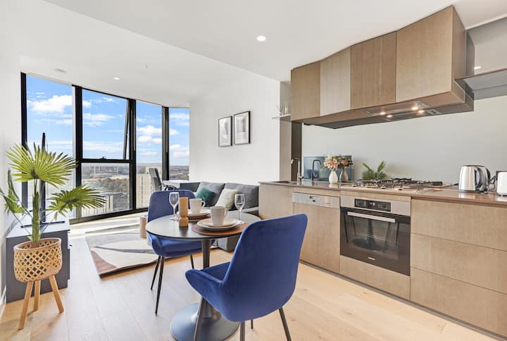 Stunning 1b Apt With Amazing City And Garden View - Melbourne