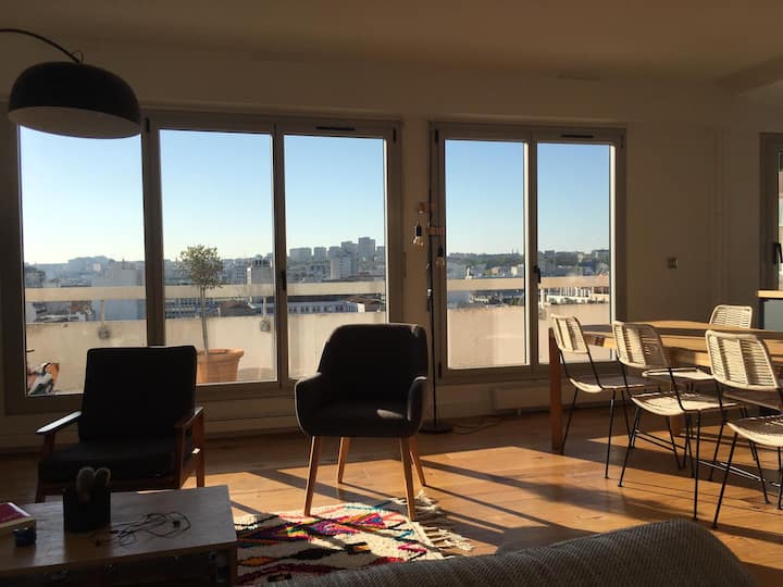 Vue à 180° | Lumineux Et Calme | Crimée - Paris