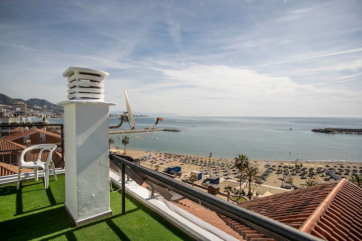 ÁTico Loft Frente Al Mar Con Parking Y Solarium - Fuengirola